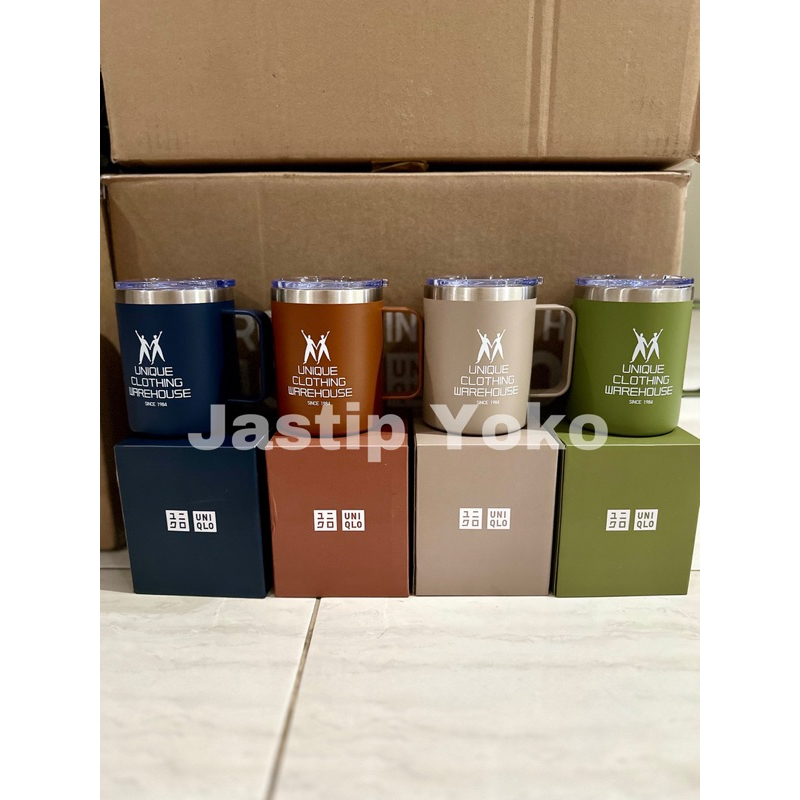Jual READY SALE ORIGINAL Limited Edition Exclusive GELAS MUG UNIQLO ...