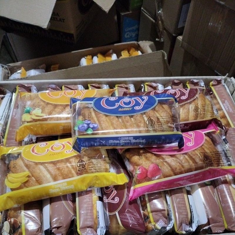 Jual ROTI GULUNG Coy Cake Nikmat Enak Lembut Satuan 1 pcs@55g | Shopee ...
