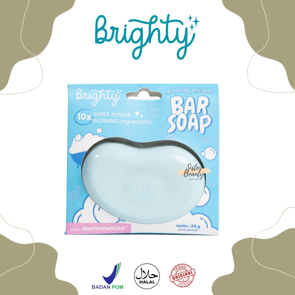 Jual SisterBeauty - Brighty Glow & Bright Bar Soap Sabun Mandi Pemutih ...