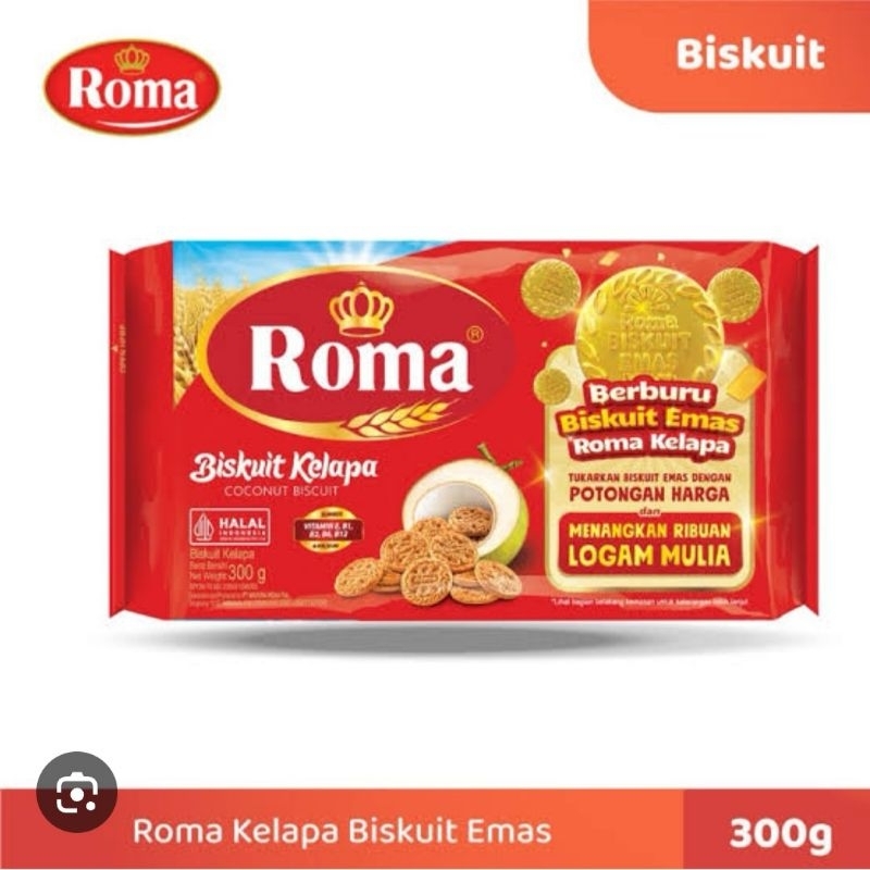 Jual Biskuit Emas Roma Kelapa | Shopee Indonesia