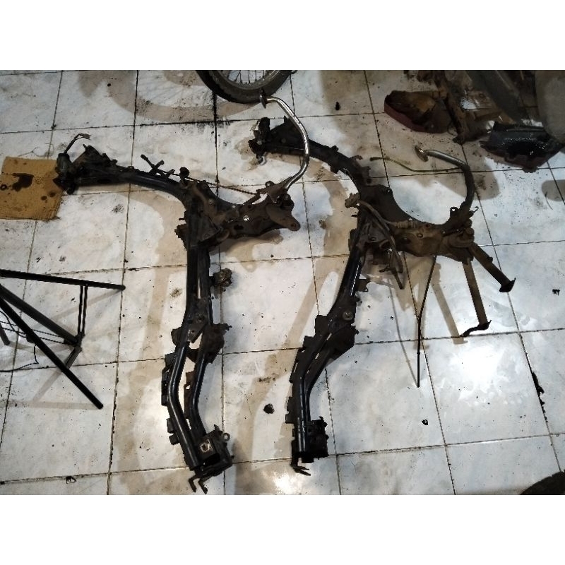 Jual Rangka Yamaha force 1/fiz lama/sigma/fiz trail original | Shopee ...