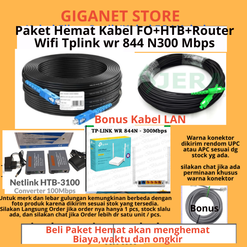 Jual Kabel Fiber Optik Dropcore FTTH Kabel FO Precon 250 meter Bundling ...
