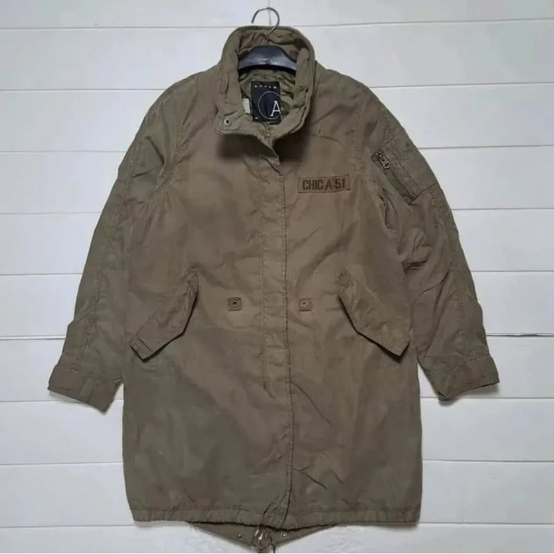 Jual JAKET PARKA FISHTAIL M65 BY ANDEW SIZE L | Shopee Indonesia