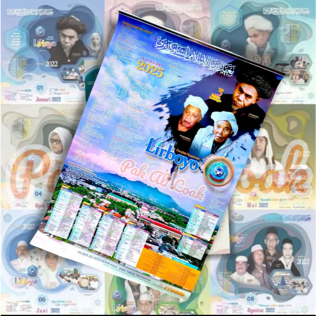 Jual tanggalan kalender terbaru pondok pesantren lirboyo terbaru ...