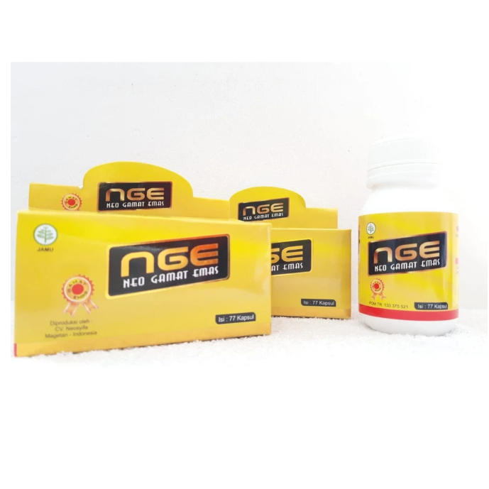 Jual Neo Gamat Emas NGE Reaksi Cepat Hasil Maksimal isi 77 kapsul ...