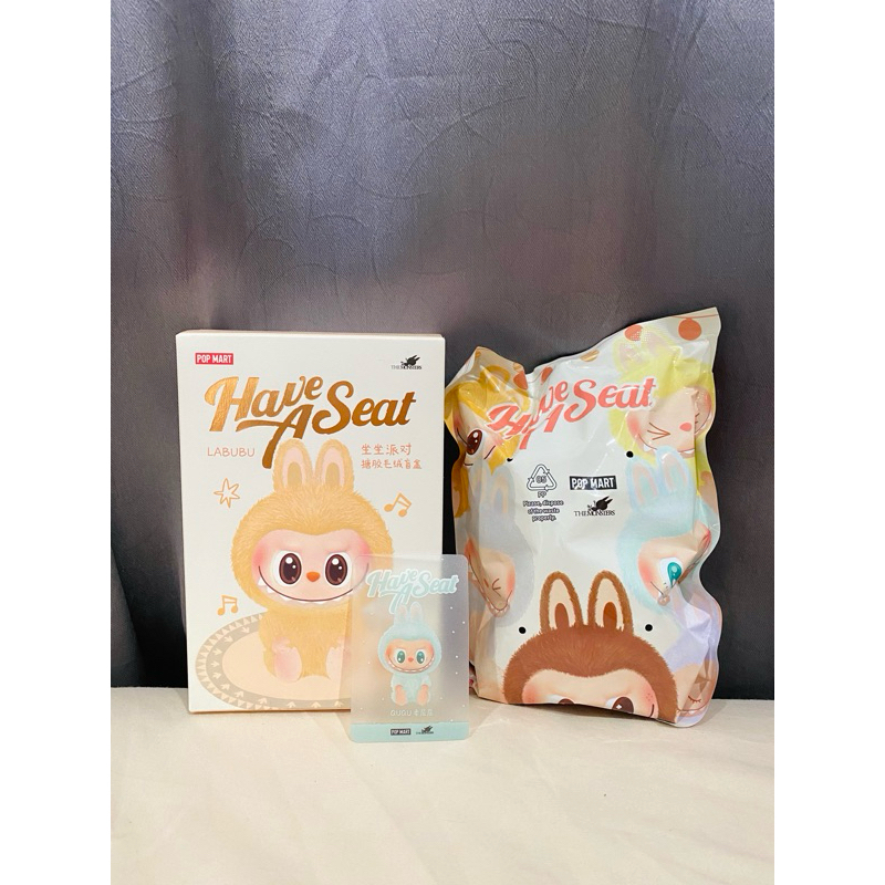 Jual Labubu V2 Have A Seat 100% Original Popmart Ququ Selected Foiled ...
