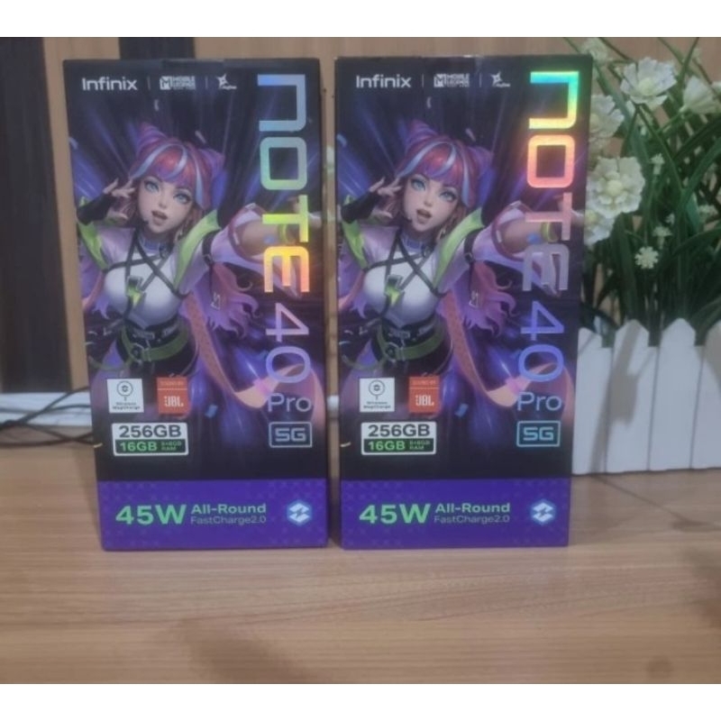 Jual Dus Box Kotak Infinix Note 40 Pro 5G ORI Copotan | Shopee Indonesia
