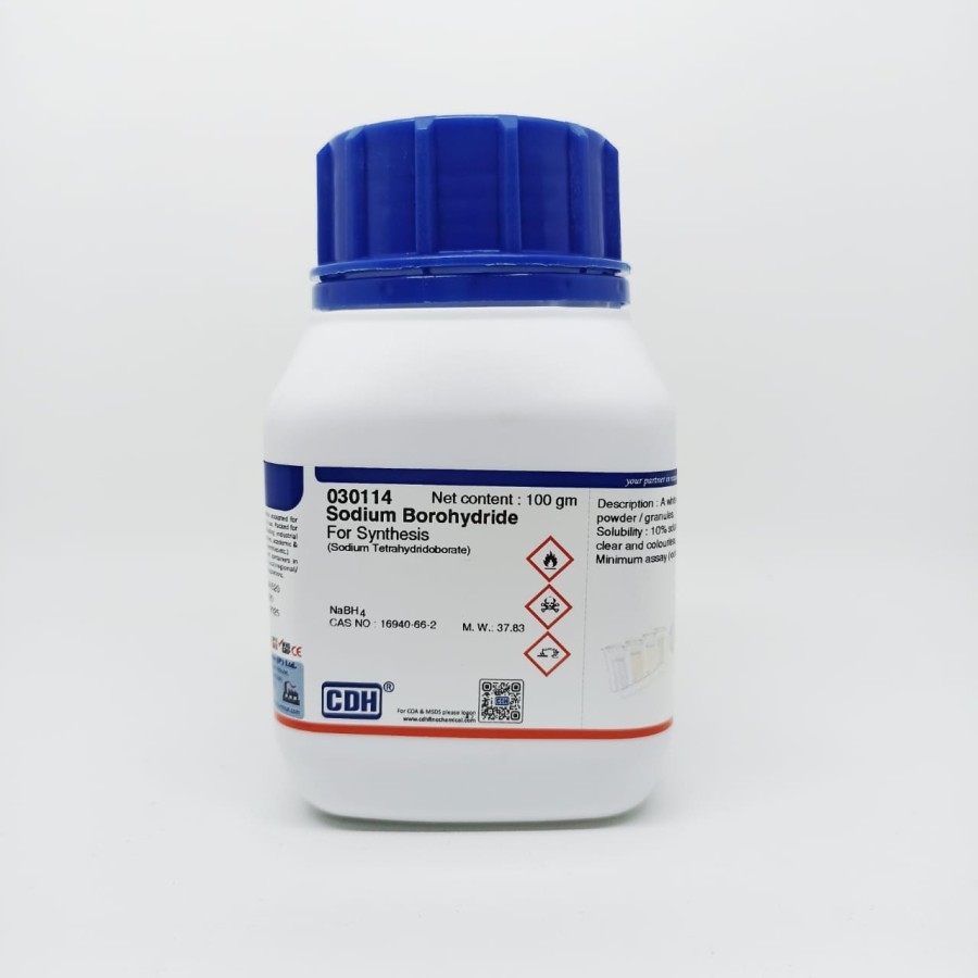 Jual Sodium borohydride / Natrium borohidrat / NaBH4, AR CDH repack 5g ...