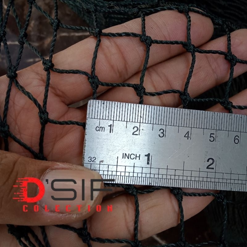 Jual jaring keramba siap pakai ukuran 3x3x3 jaring PE 1,1/2 inch tebal ...