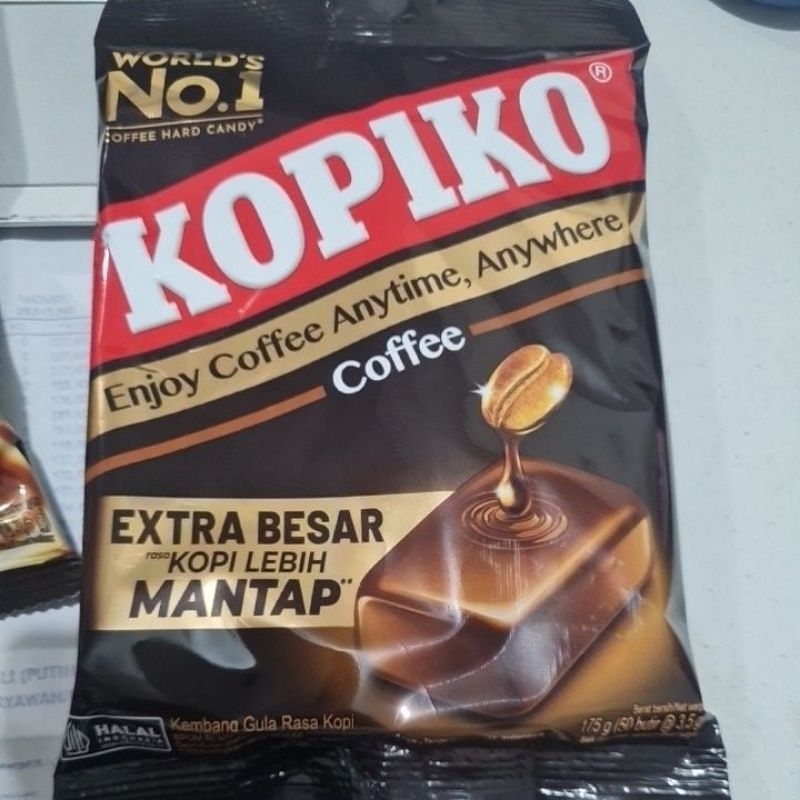 Jual Kopiko permen kopi Coffee Candy 175gr isi 50pcs | Shopee Indonesia