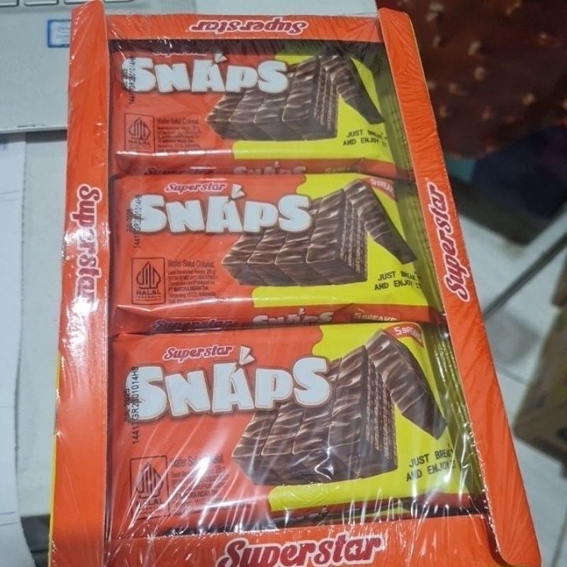 Jual SUPERSTAR SNAP WAFER 336GR ISI 12PCS | Shopee Indonesia