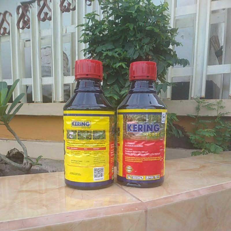 Jual herbisida/obat rumput/pembasmi rumput/KERING 1 liter | Shopee ...