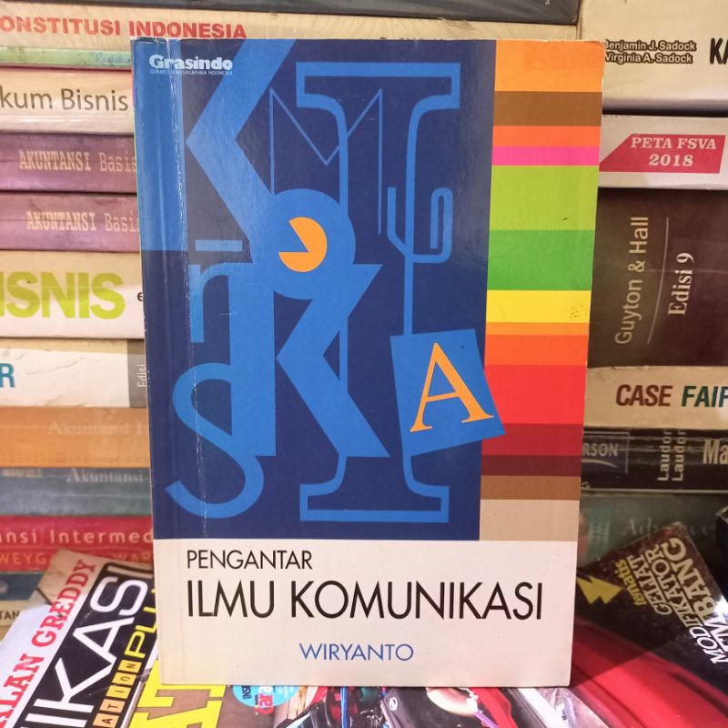 Jual BUKU PENGANTAR ILMU KOMUNIKASI BY WIRYANTO (ORIGINAL) | Shopee Indonesia
