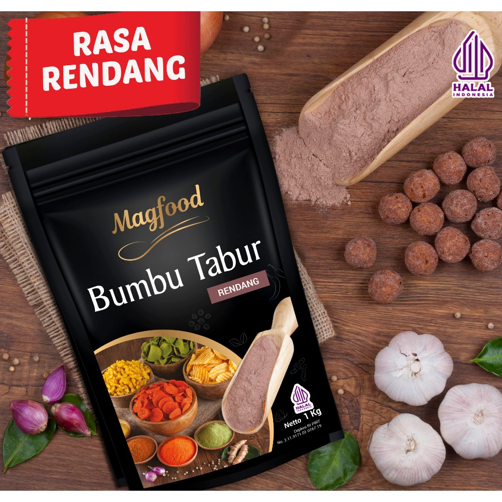Jual Magfood Bumbu Tabur Rasa Rendang Kemasan | Shopee Indonesia