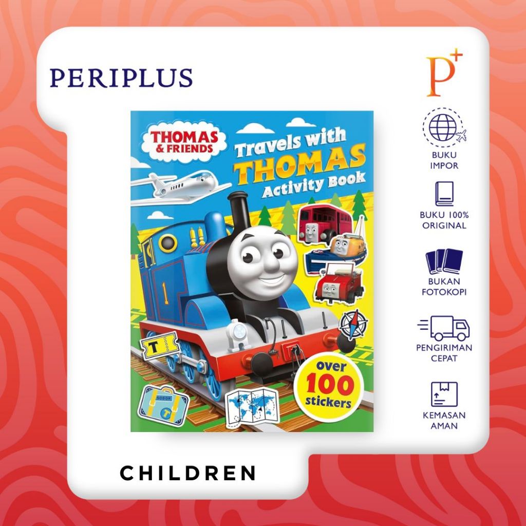 Jual Thomas & Friends: Travels With Thomas Activity Boo - 9780755500727 ...