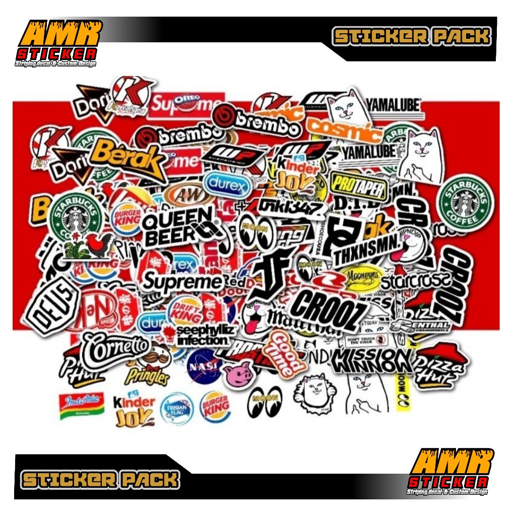 Jual STICKER AESTHETIC PCS STICKER RANDOM STICKER APPAREL STICKER BAND ...