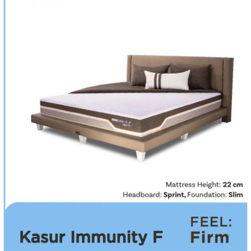 Jual SPRING BED TERBARU SPRING BED IMMUNITY MODERN KASUR SPRING BED ...