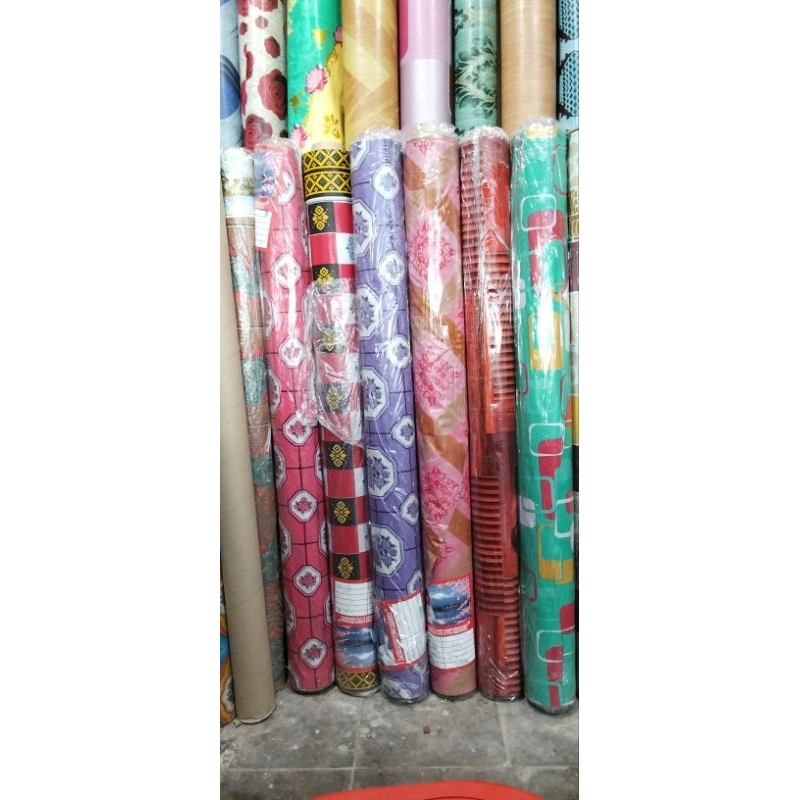 Jual Tikar lantai plastik L 120cm X 24 M harga per rol | Shopee Indonesia