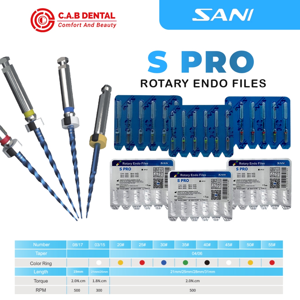 Jual SANI S PRO FILES / ROTARY ENDO FILES | Shopee Indonesia