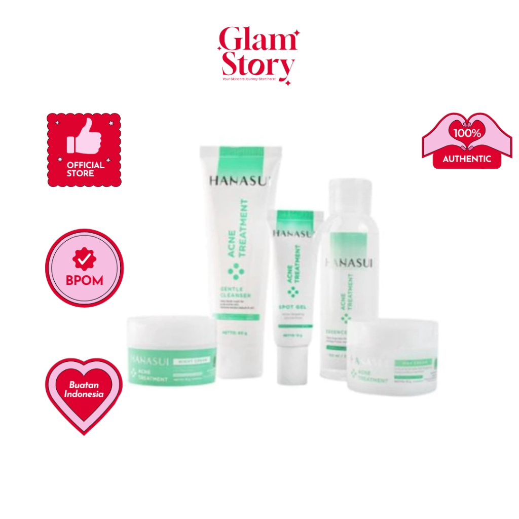 Jual HANASUI Acne Treatment Series | Shopee Indonesia