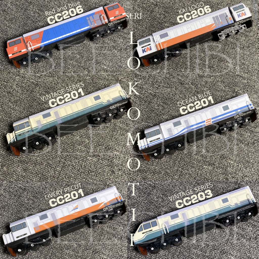 Jual Kereta Api Indonesia Seri Lokomotif (Handmade) | Shopee Indonesia