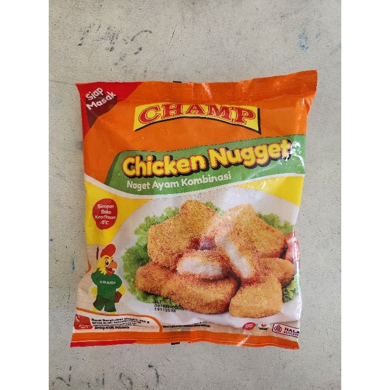 Jual Chicken Nugget Champ 225 gram | Shopee Indonesia