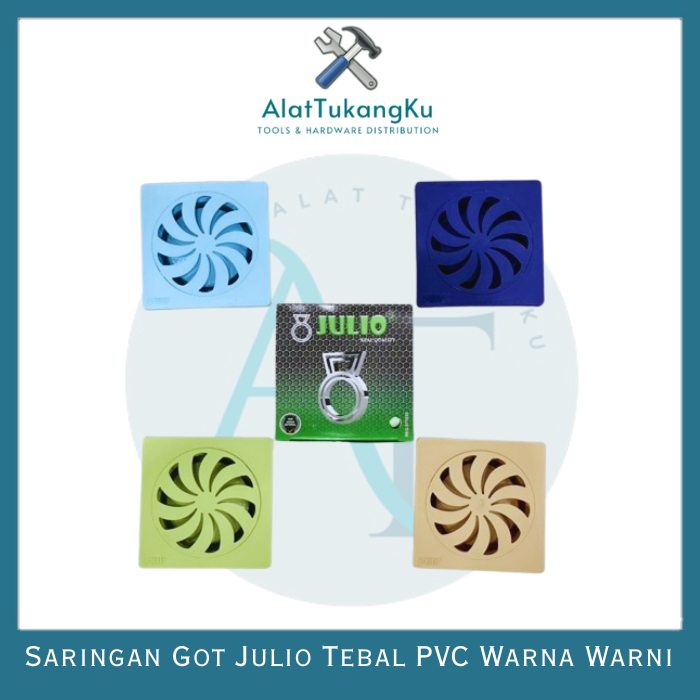 Jual Julio Saringan Got Cantik Tebal PVC Floor Drain Air Kamar Mandi ...