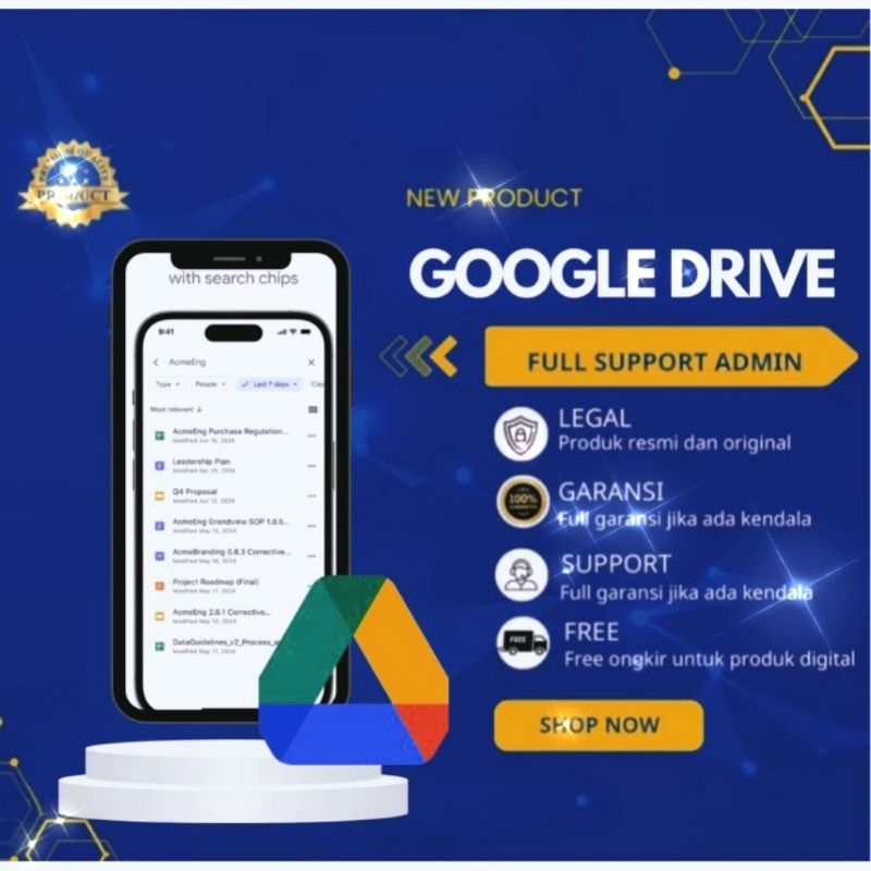 Jual Google Drive GDRIVE 500 gb Lifetime Full Garansi | Shopee Indonesia