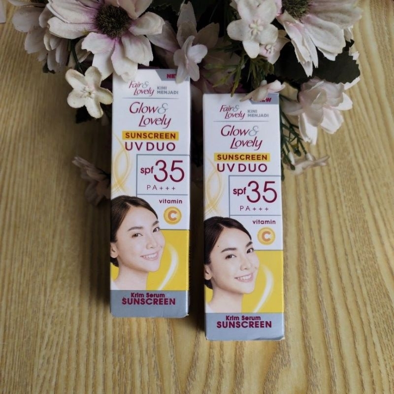 Jual Fair&Lovely SUNSCREEN Ultimate UV DUO SPF 35 PA+++ | Vitamin C ...