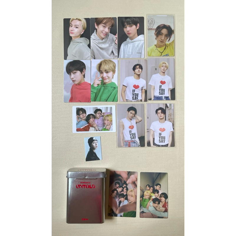 Jual ENHYPEN ROMANCE : UNTOLD MERCH Photocard ONLY | Shopee Indonesia