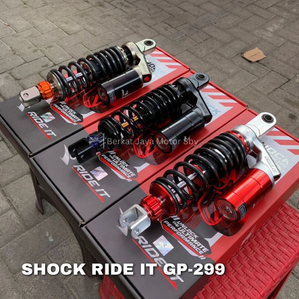 Jual SHOCKBREAKER SHOCK RIDE IT GP 299 PRO SERIES DAN GP 288 SINGLE ...