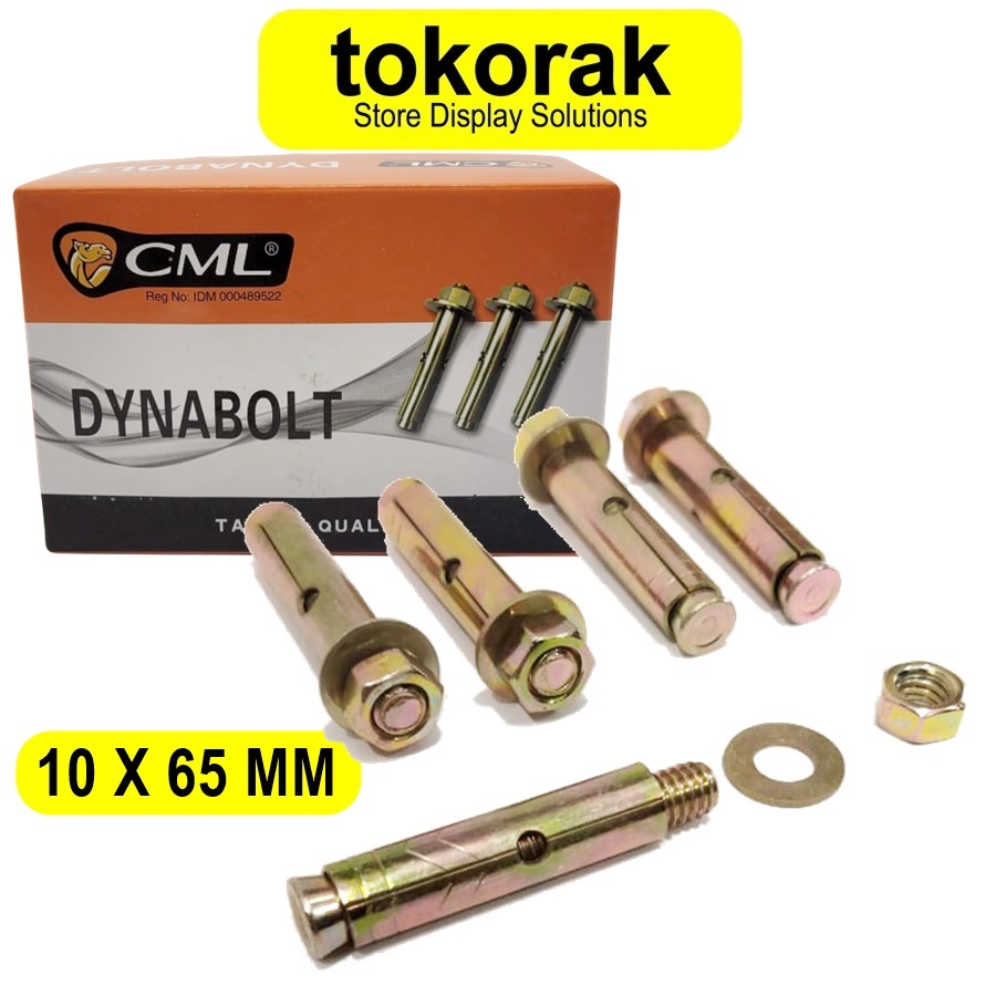 Jual DYNABOLT BAUT BETON 10 X 65 MM CAMEL DINABOLT 10X65 ANGKUR BOLT ...