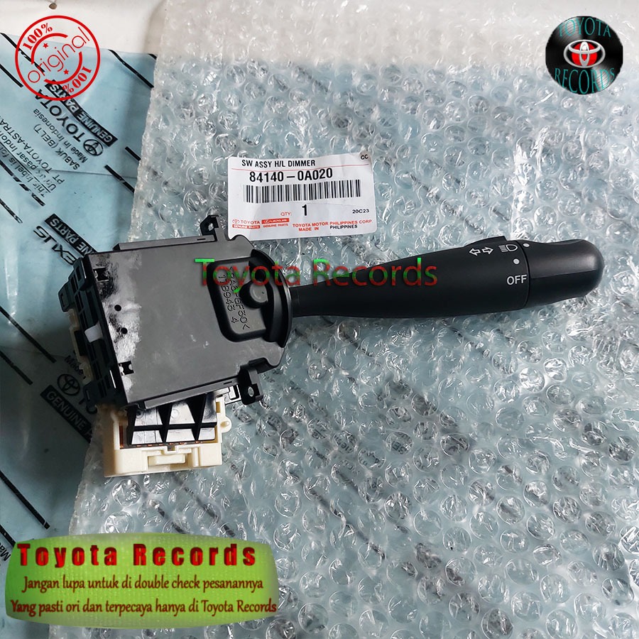 Jual Saklar Switch Headlamp Lampu depan Soluna Kijang Efi Original ...