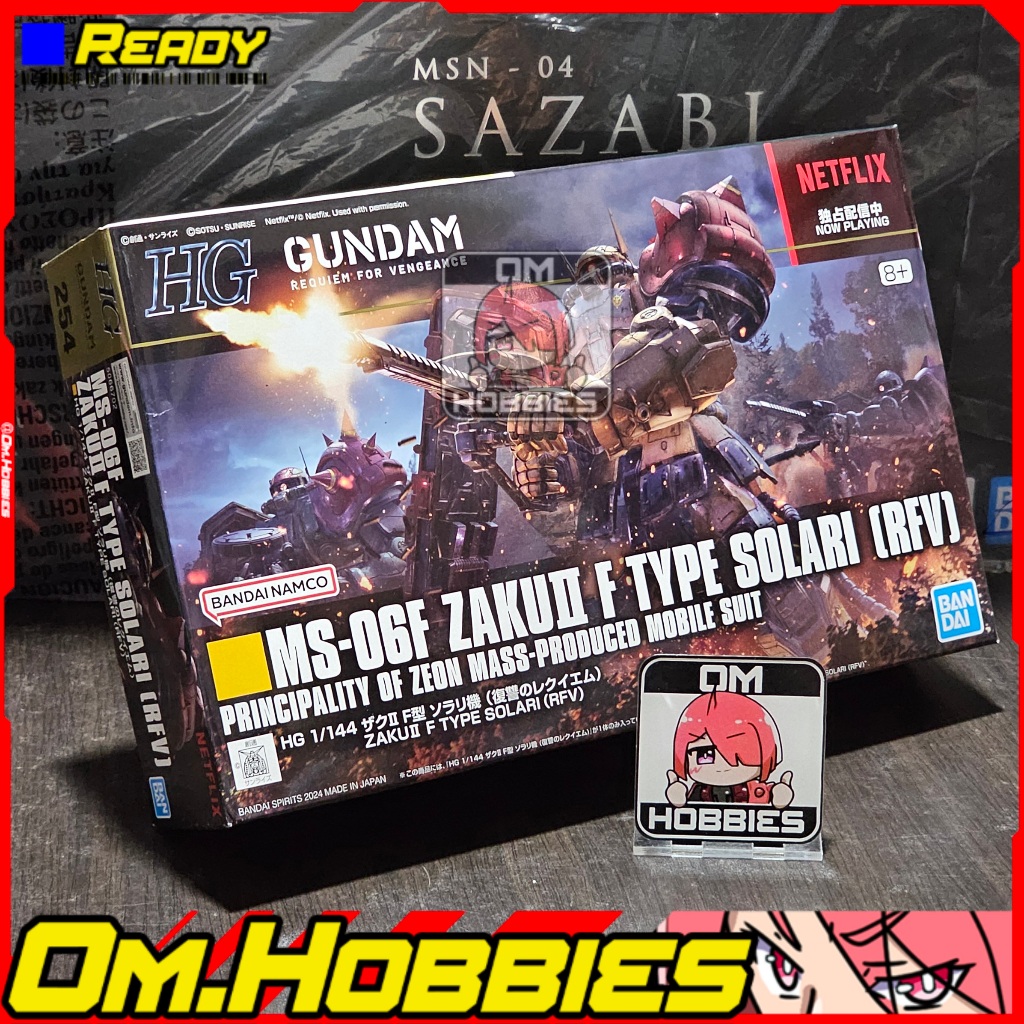 Jual HG UC Zaku II (F Type) Solari's Machine Gundam Requiem for ...