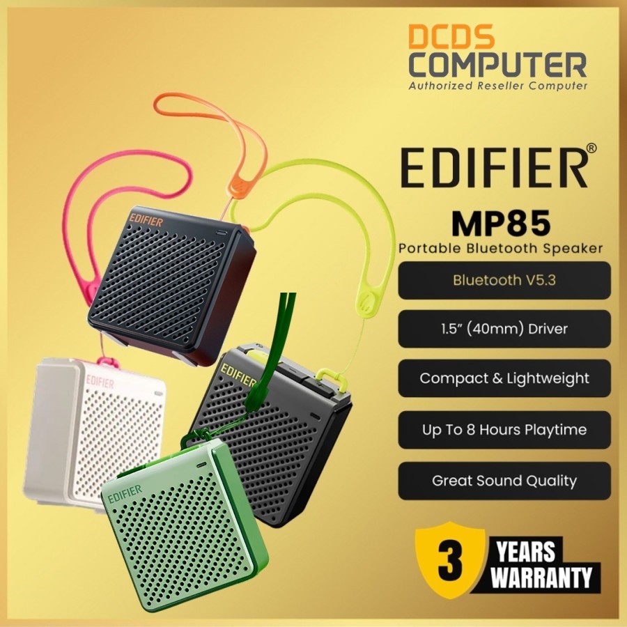 Jual Edifier MP85 MP 85 Mini Portable Bluetooth Speaker for Home ...