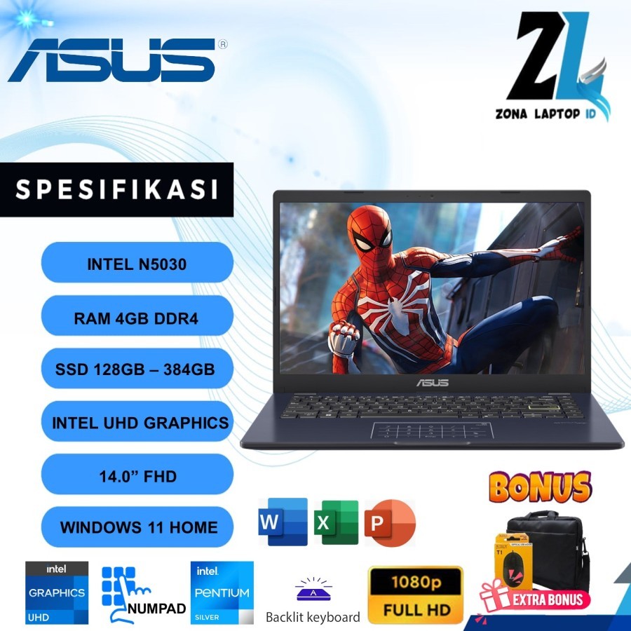 Jual Asus Vivobook 14 L410MA Intel Pentium Silver N5030 Ram 4GB SSD ...