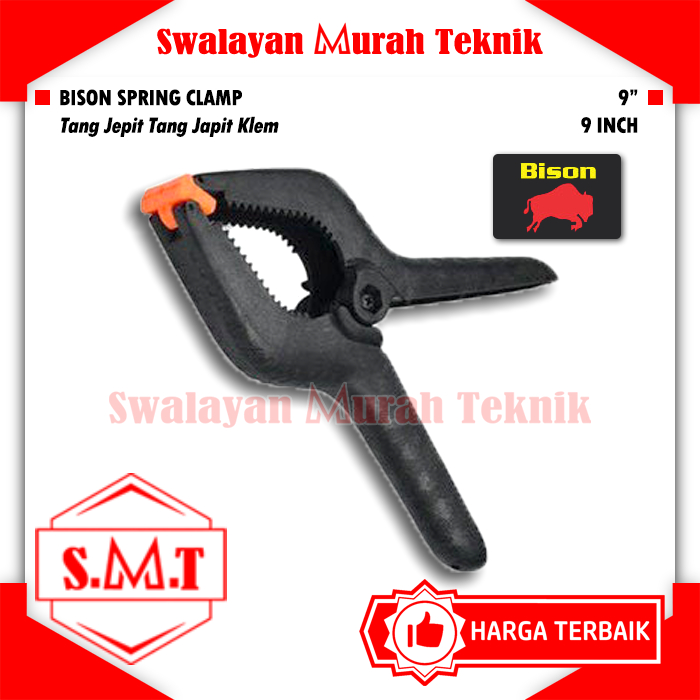 Jual BISON Spring Clamp 9" Tang Jepit Tang Japit Klem Penjepit Kayu ...