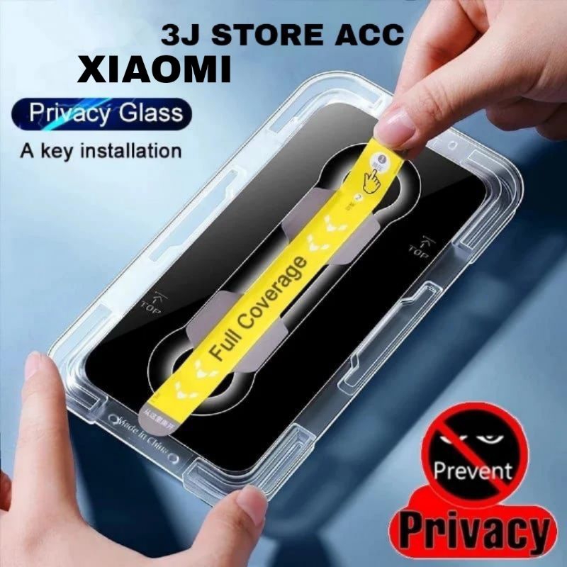 Jual [SPY PRIVACY] SUPERFIT TEMPERED GLASS HD CLEAR PRIVACY ANTI-SPY EASY TO INSTALL XIAOMI POCO ...