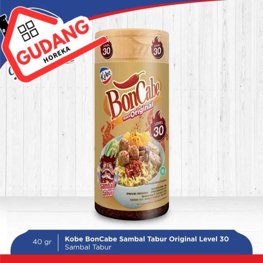 Jual BONCABE ORIGINAL BOTOL 40 GR LEVEL 30 bubuk cabai TABUR | Shopee ...
