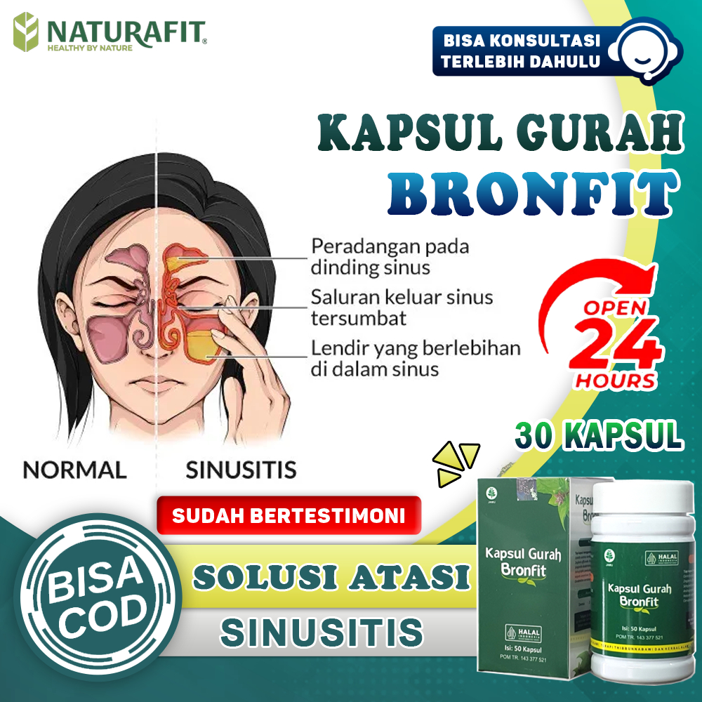 Jual Obat Sinusitis Paling Ampuh Hidung Bau Busuk Pilek Menahun ...