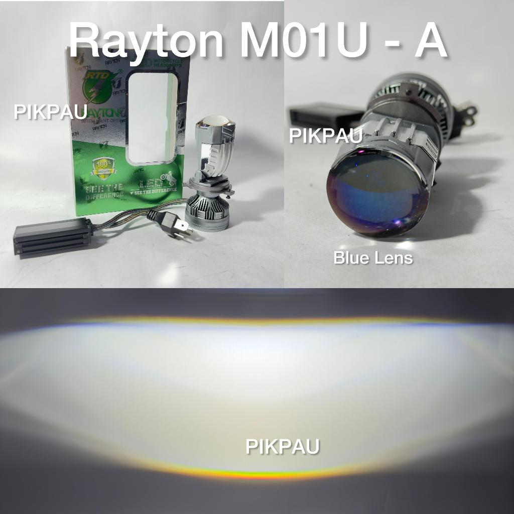 Jual Rayton Lampu Utama H4 LED M01U - A Dan M01U - B Blue Lens Dengan ...
