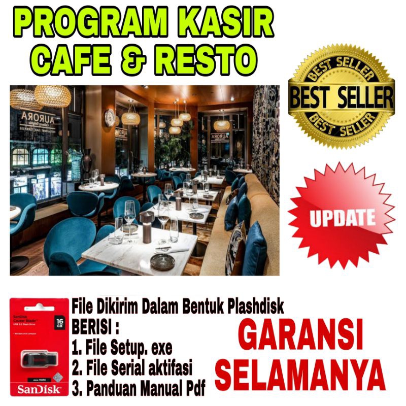 Jual Program Kasir Cafe Resto Rumah Makan | Shopee Indonesia