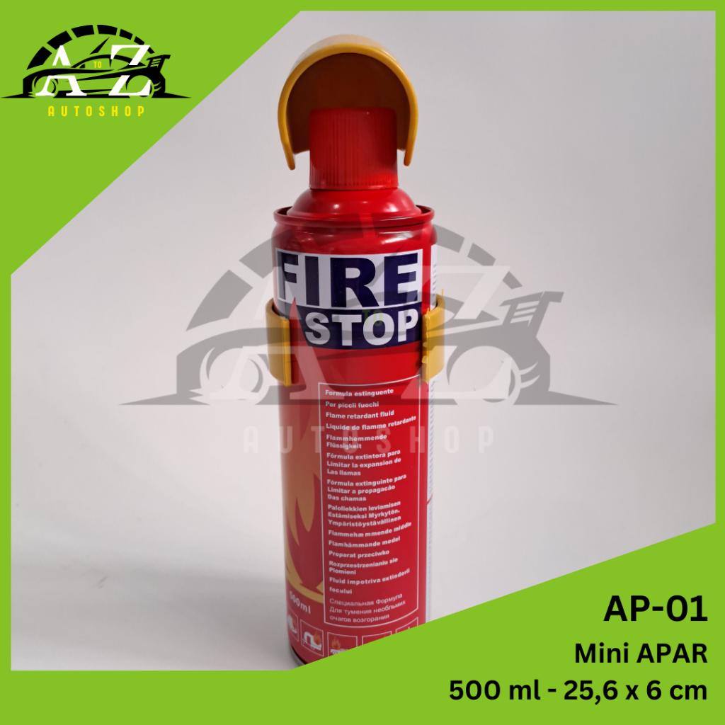 Jual APAR MINI / ALAT PEMADAM API / FIRE STOP / APAR PORTABLE 500 ML ...