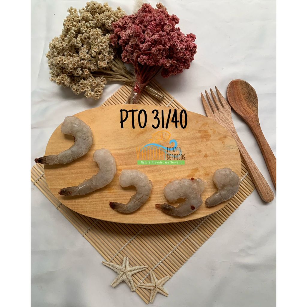 Jual Udang Kupas Sisa Ekor (PTO) LBS 31-40@1kg (60-80 ekor) | Shopee ...