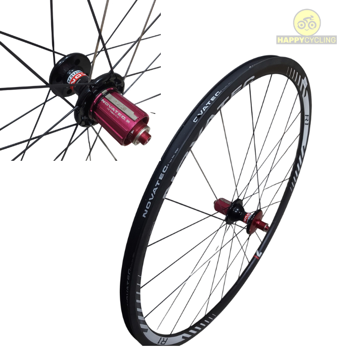 Jual Wheelset Roadbike 700c Novatec Carbon Tubular R1 Rim Brake Rear ...