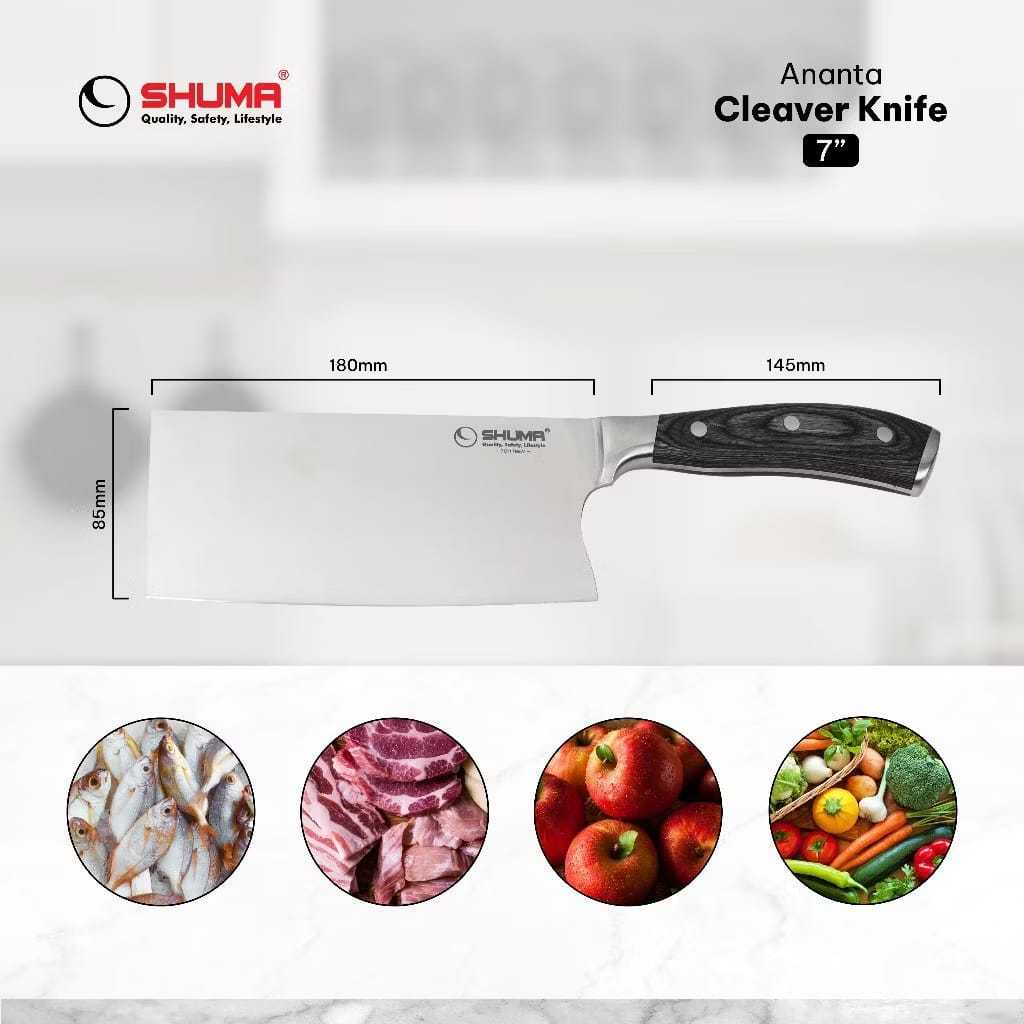 Jual SHUMA ANANTA CLEAVER KNIFE / PISAU PARANG UNTUK POTONG DAGING ...