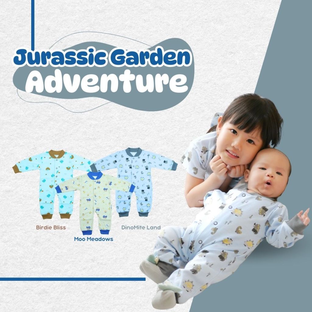 Jual NOVA - Sleepsuit Bayi - Sleepsuit New Born 0-3 Bulan (1 Pcs ...