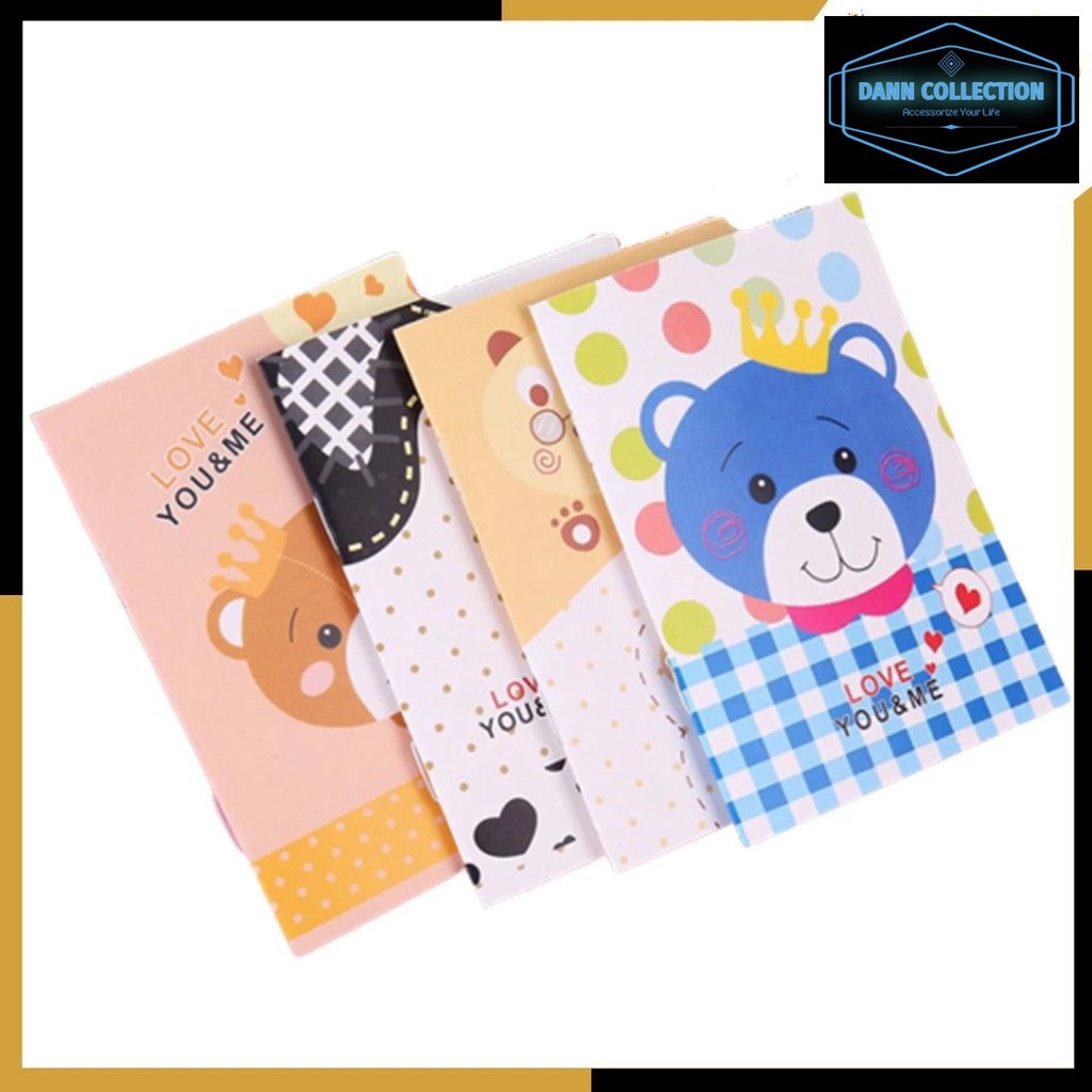 Jual DANN Buku Tulis Mini Motif Kartun Note Book Mini Cartoon Mini Book ...