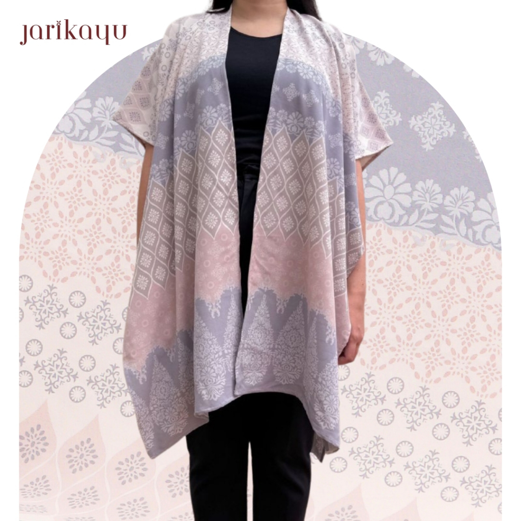 Jual Jarikayu Analana Outer Wanita Motif Batik Modern - All Size (Fit ...