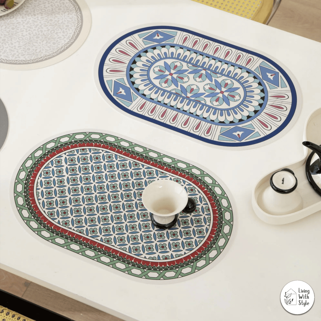 Jual Living With Style - Batik Aesthetic Pattern Placemat Premium ...